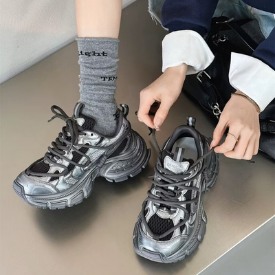 厚底增高老爹鞋百搭休闲运动鞋