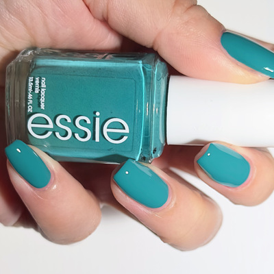 美国ESSIE指甲油 春夏显白孔雀蓝绿松石 743 UnGuilty Pleasures