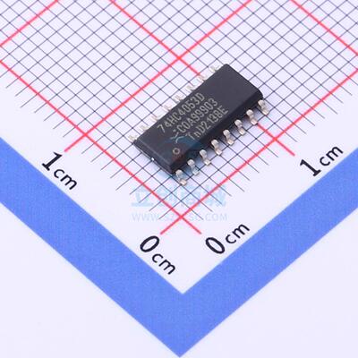 模拟开关/多路复用器 74HC4053D,652 SO-16 全新原装进口