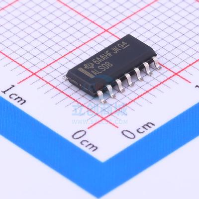 逻辑门 SN74ALS08DR SOIC-14 TI全新原装进口