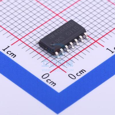 模拟开关/多路复用器 IW4066BDT SOIC-14 IKSEMICON
