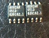 集成IC电路芯片AD8092AR   AD8092  SOP原装拆机质量保证