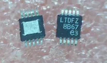 集成IC电路芯片LT3693EMSE  LT3693  丝印LTDFZ  MSOP原装拆机