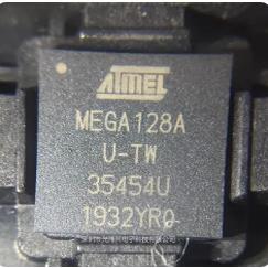 ATMEGA128A-MU 丝印MEGA128A-U-TW 封装QFN64 微控制器