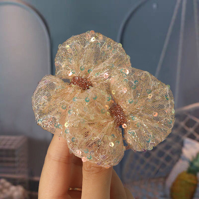 甜美可爱蝴蝶结头绳皮筋不伤发