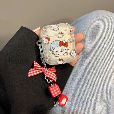 无线蓝牙耳机苹果安卓通用华小米为KT猫oppo流苏vivo女小新蝴蝶结