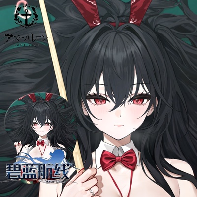 碧蓝航线硅胶鼠标垫硅胶3D护腕大凤安克雷奇软垫防腱鞘炎二游周边