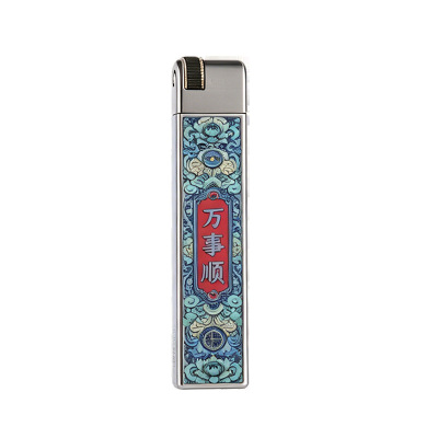 zorro/佐罗Z867夜光上上签煤油打火机窄版纤巧长条新款网红创意