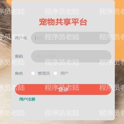 宠物共享平台｜java｜springboot｜vue｜mysql｜万字文档