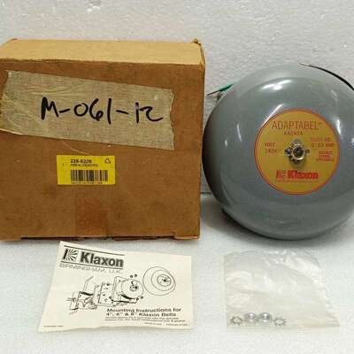 议价Klaxon Adaptabel K6240A Vibrating Audible Signal Applian