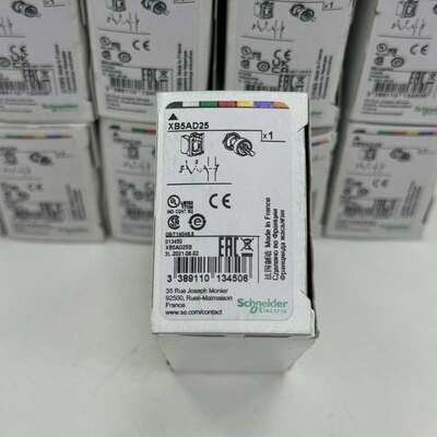 议价SCHNEIDER ELECTRIC XB5AD25 选择器开关 2 位置塑料黑色(批