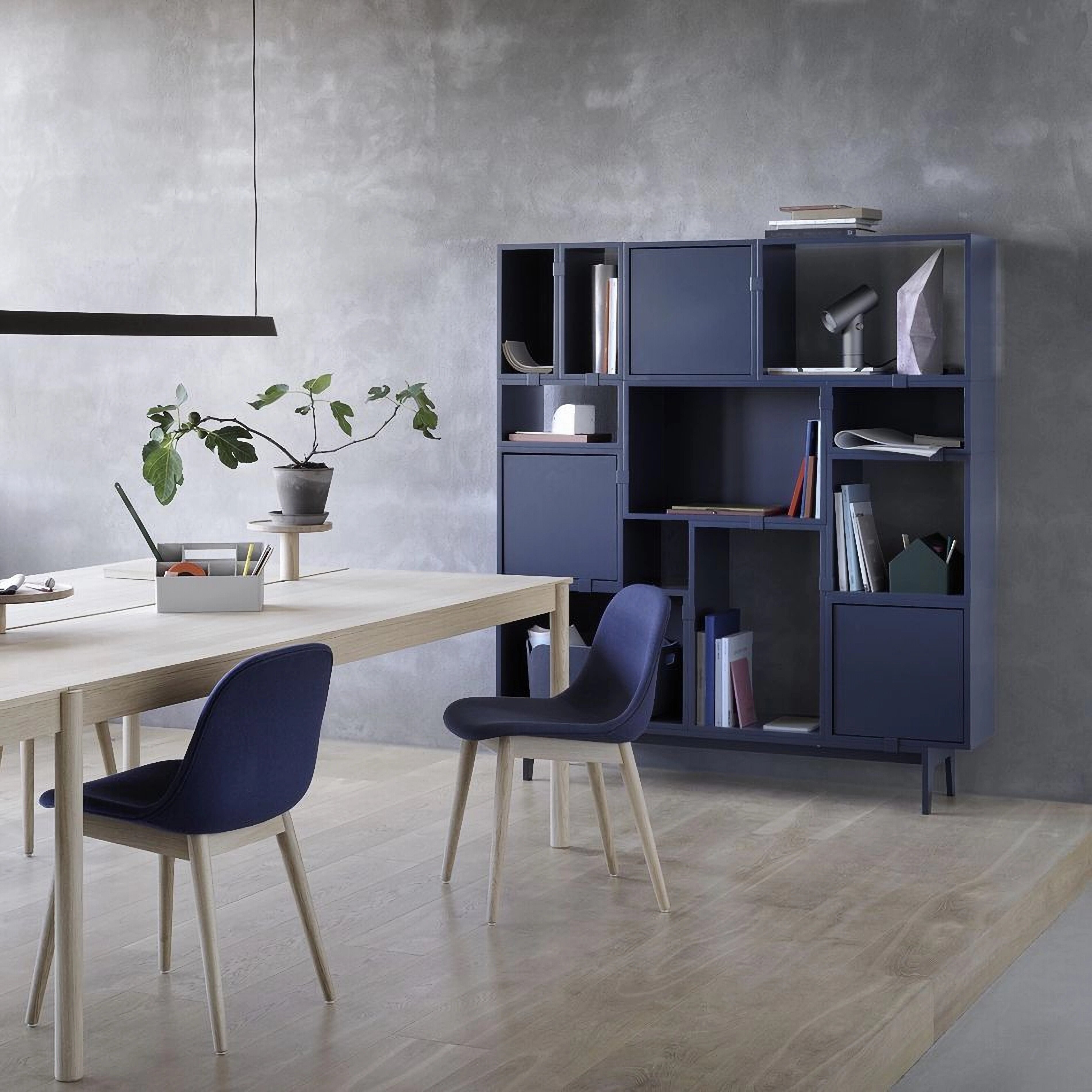 Muuto STACKED 堆砌系列收纳置物架书架电视机柜边柜陈列柜组合柜