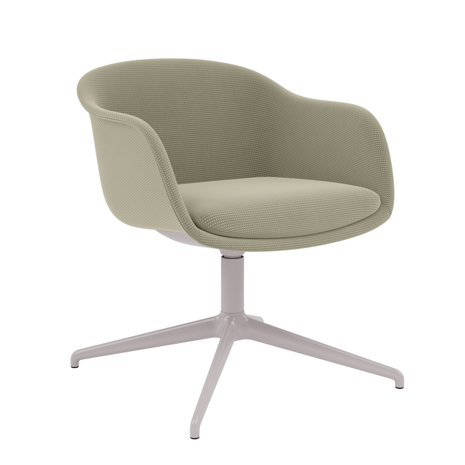 Muuto 木纤系列手扶旋转椅 Fiber Armchair 北欧座椅/餐椅/办公椅