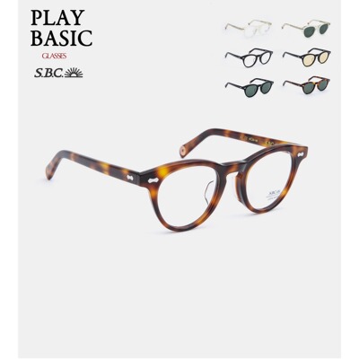 SBC＆LOOKINSIDE合作款全板材限量眼镜框墨镜夹片太阳镜长脸宽脸