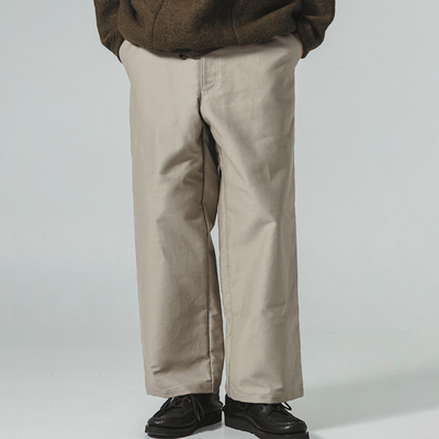 革新经典JACKMAN重磅纯棉Moleskin长裤 宽松阔腿御寒工装一裤解锁