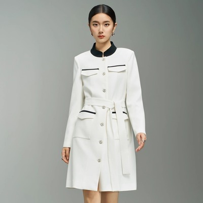 撞色设计感小众气质优雅外套