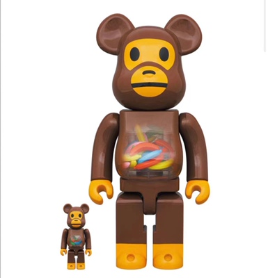 BE@RBRICK香蕉猴子BABYMILO