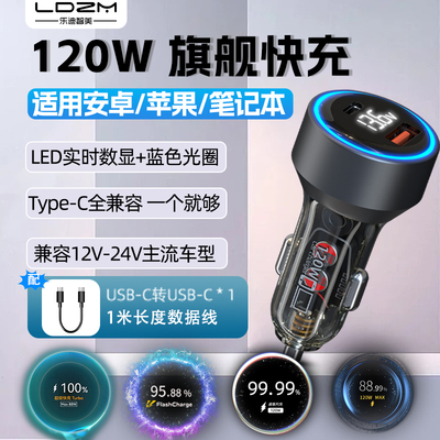 乐迪智美三代全兼容车载充电器