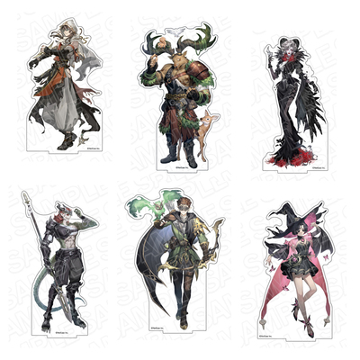幻想世界cafe第五人格游戏周边立牌佣兵黑白咒术师先知黑白鹿头