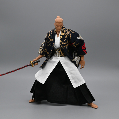 1/12兵人衣服配件和服羽织武士服