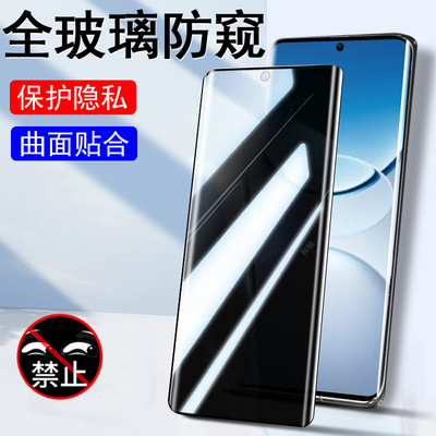 适用y300pro+/v2456a防窥钢化膜