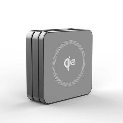 源头工厂Qi2版3合1折叠无线充电器适用于苹果手机耳机和手表