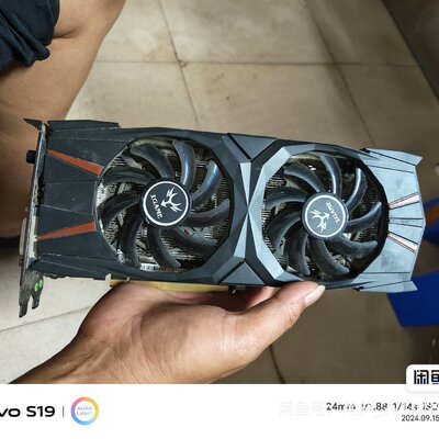 七彩虹 1060 3g 烈焰战神 ，成色图片，包点亮，