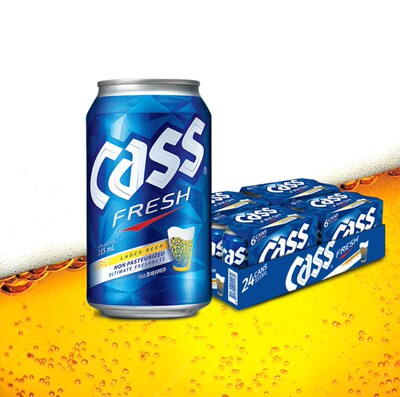 百香果原味鲜果精酿韩国凯狮啤酒