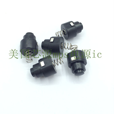 手电筒 自锁按钮开关长11宽10高14MM 带弹簧6MM 小圆形 一开一关