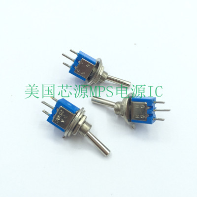 拨动 微小 拨动开关 3A/250V 单联 3脚2档 长8.2 宽5.2 总高22mm