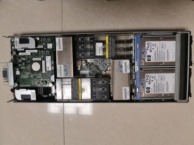 惠普BL460c  G7刀片服务器平台，两300G硬盘两X5