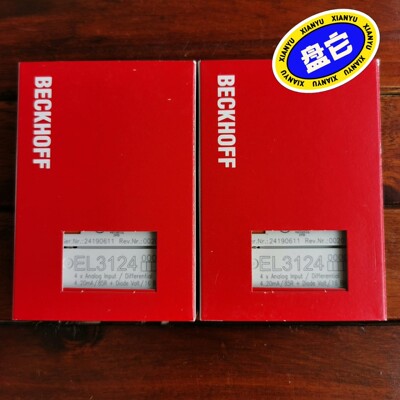 全新原装正品未拆封倍福模块EL3124  成色漂亮，功能包好