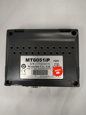 拆机威纶通触摸屏MT6051iP，1WV，实物拍摄成色如图，