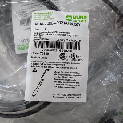 全新原装正品穆尔连接线7000-40021-6540200工