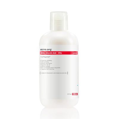 Acne.org AHA+ (10% Glycolic Acid) 6 oz. - Exfoliating Lotion