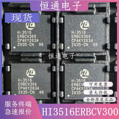 现货 HI3516ERBCV300 HI3516EV300 封装BGA 全新原装视频处理芯片