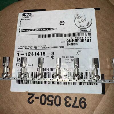 泰科 1-1241418-3  端子，现货秒发，正品实物图，批量更优惠
