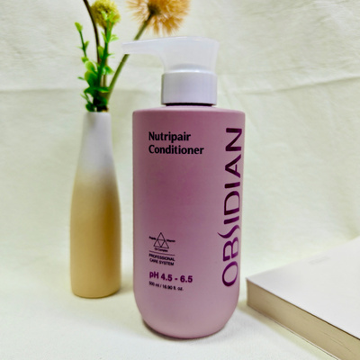 代购韩国原装OBSIDIAN奥普斯汀蜂胶植物酸性烫染修复护发素无硅油