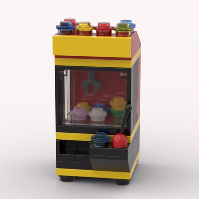 中国MOC ATM自助冰箱提款机饮料贩卖保险柜DIY积木节日礼物