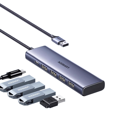 绿联USB3.2扩展器10Gbps集分线器