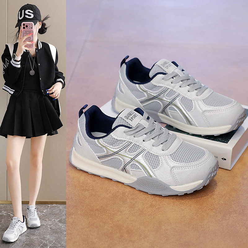 ins韩版新款老爹鞋女2026秋季学生跑步运动休闲街拍厚底增高29110