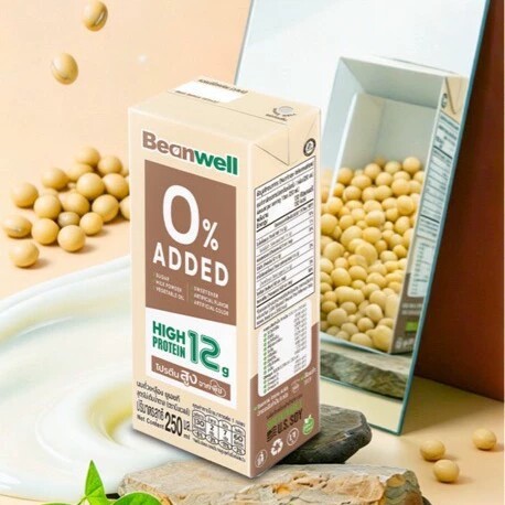 达美Beanwell豆本蔚豆奶泰国进口植物蛋白豆浆250ml*36学生早餐