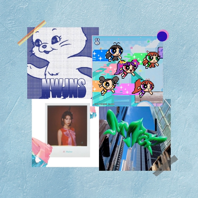 韩国组合专辑封面海报