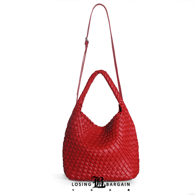 LosingBargain原创编织手提包