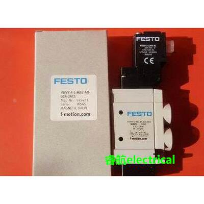 FESTO VUVY-F-L-M52-AH-G18-1C1 545323 MSEB-3-24VDC-B 685993议