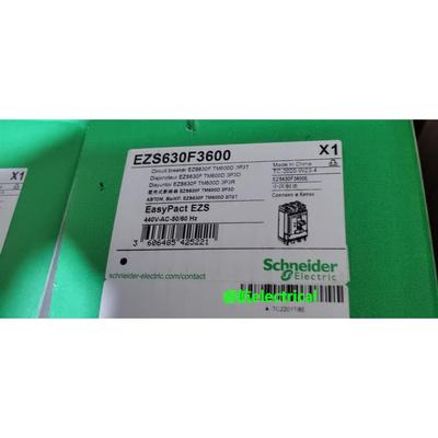 施耐德塑壳断路器EZS630F3600E.TM600D.3P3D议价$