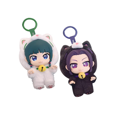 SUNRISEPOP药屋少女的呢喃周边猫猫壬氏搪胶毛绒挂件玩偶