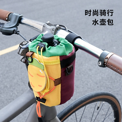适用于佳沃JAVA折叠自行车前挂包骑车水壶挂包收纳袋x2/neo的配件
