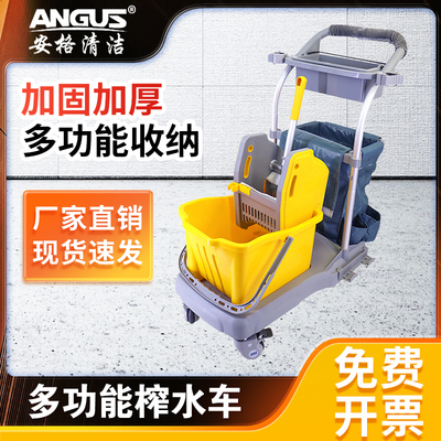 安格多功能榨水清洁车小型