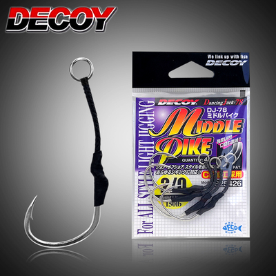 日本decoy铁板绑好钓钩现货日本